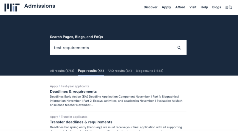 Welcome Back! | MIT Admissions