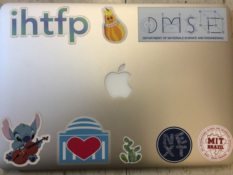 Laptop Stickers of MIT | MIT Admissions