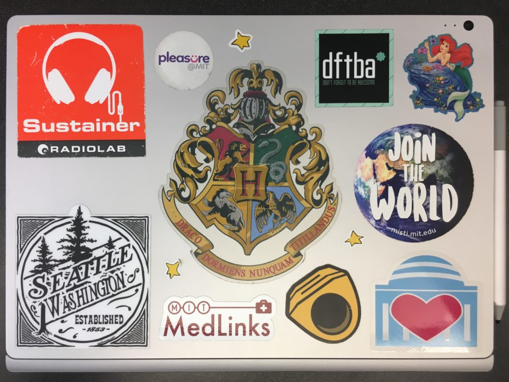 Laptop Stickers of MIT | MIT Admissions