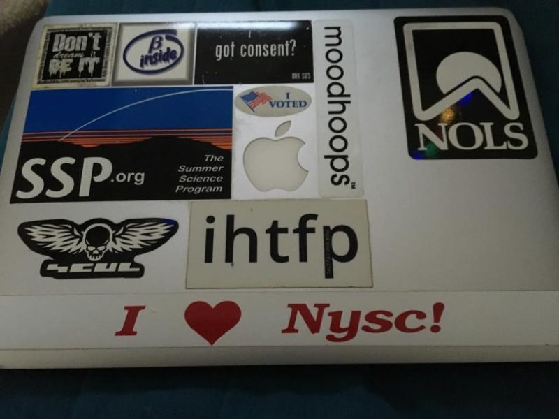 Laptop Stickers of MIT | MIT Admissions