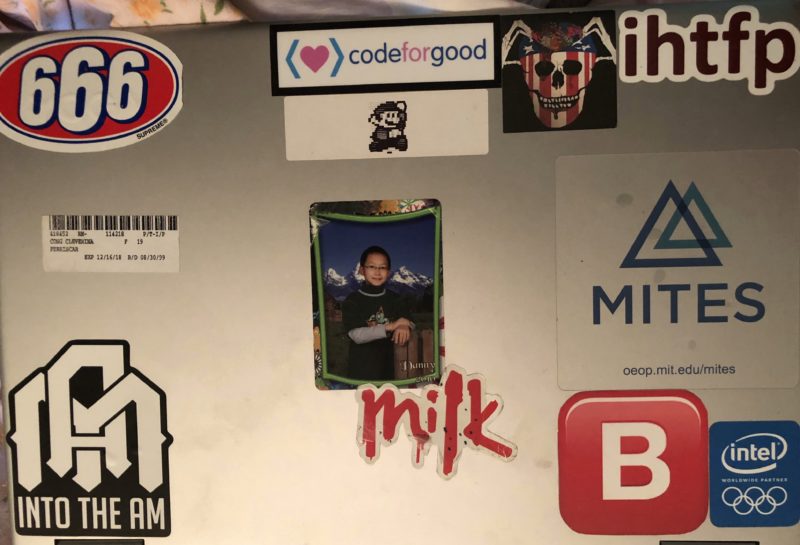 Laptop Stickers of MIT | MIT Admissions