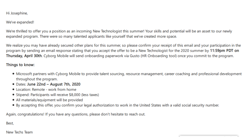 My Freshman Journey with Internships | MIT Admissions