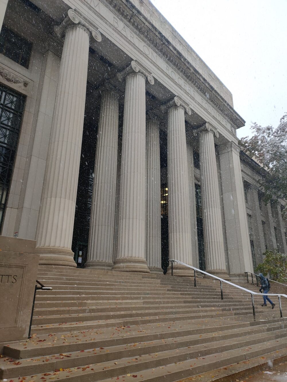 first snow | MIT Admissions