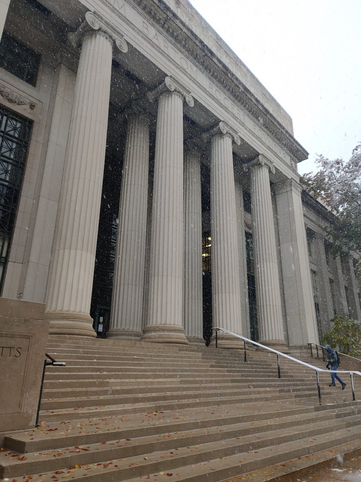 first snow | MIT Admissions