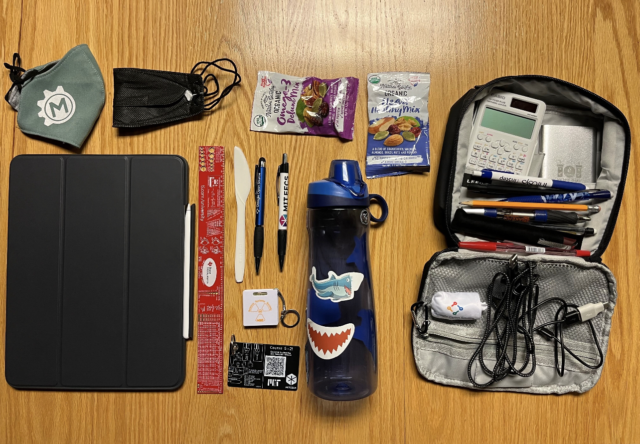 What’s in an MIT Student’s Bag | MIT Admissions