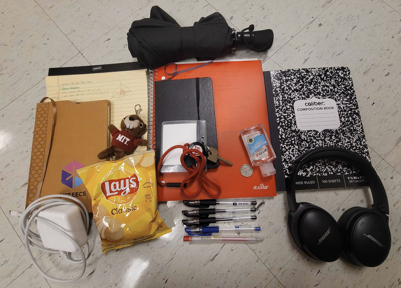 What’s in an MIT Student’s Bag | MIT Admissions