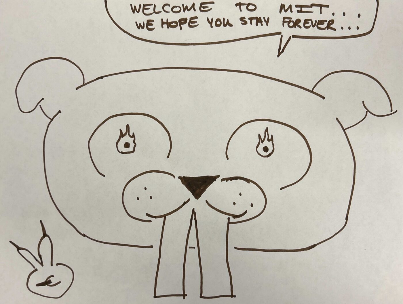 DRAW TIM (the beaver) | MIT Admissions