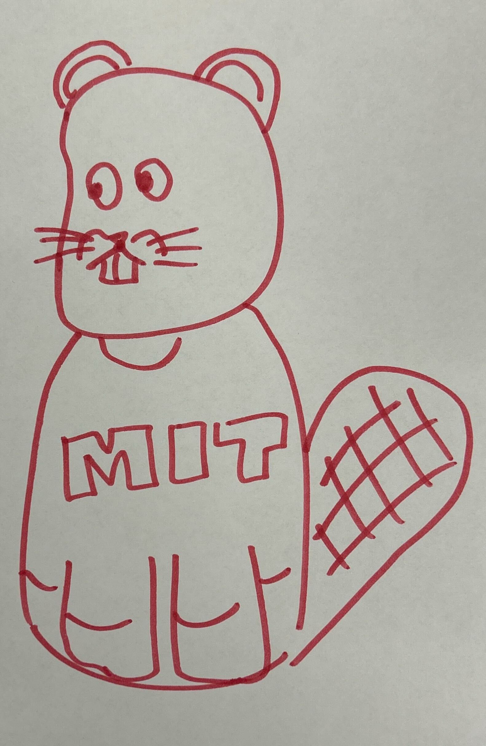 DRAW TIM (the beaver) | MIT Admissions