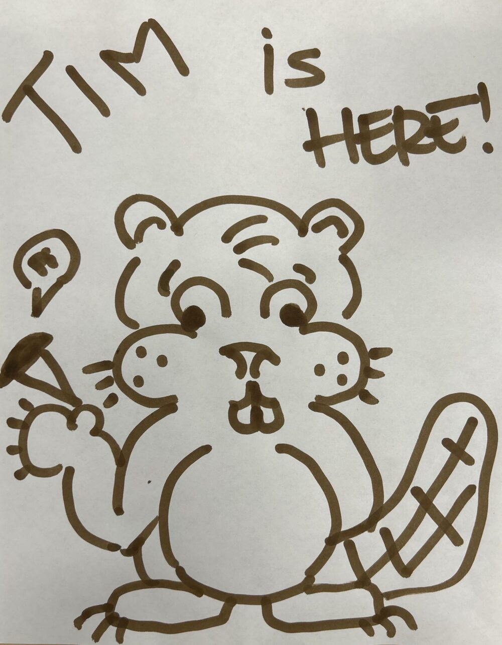 DRAW TIM (the beaver) | MIT Admissions