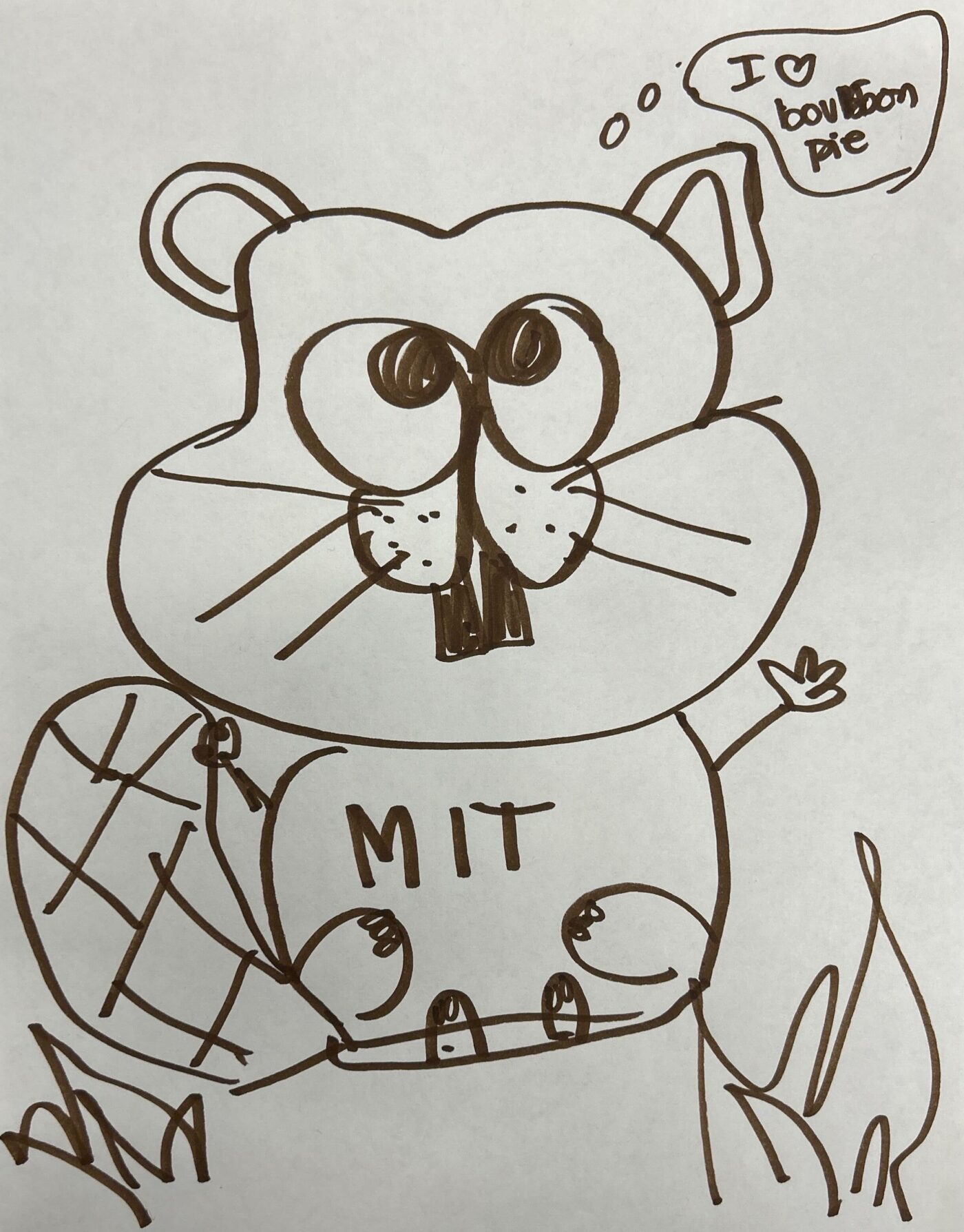 DRAW TIM (the beaver) | MIT Admissions