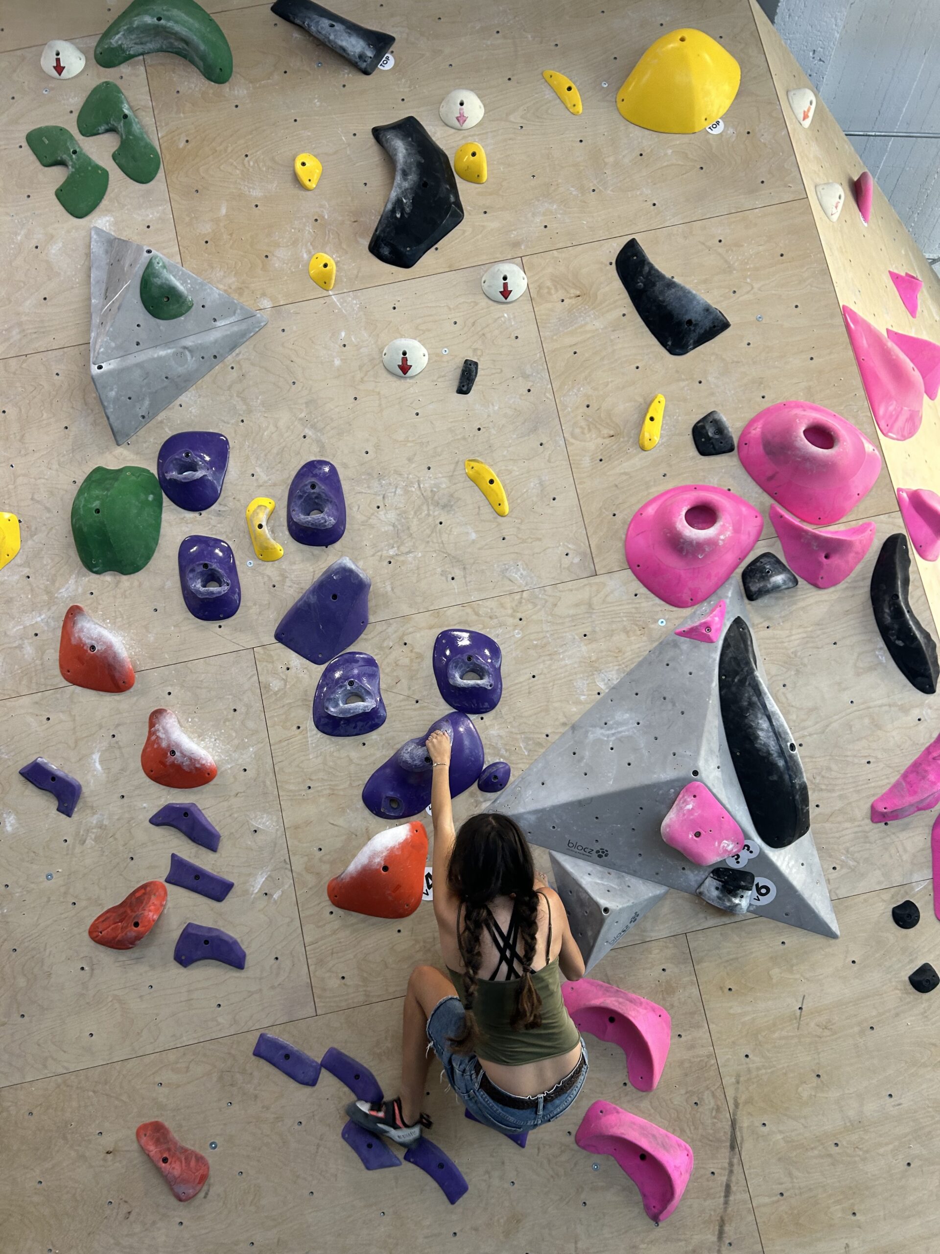 climbing the wall | MIT Admissions