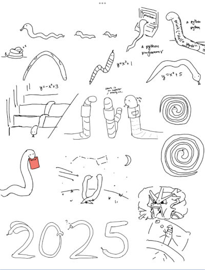 snake doodles🐍🐍 | MIT Admissions