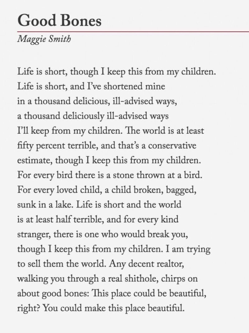 poem snippets | MIT Admissions