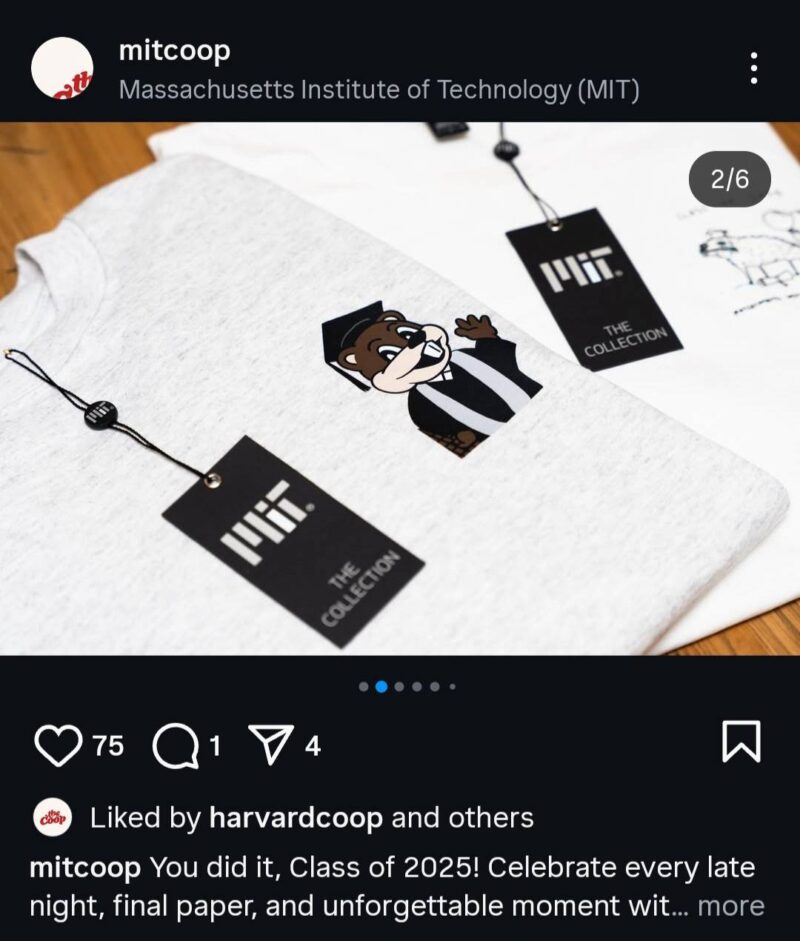 My design won an MIT merch contest | MIT Admissions