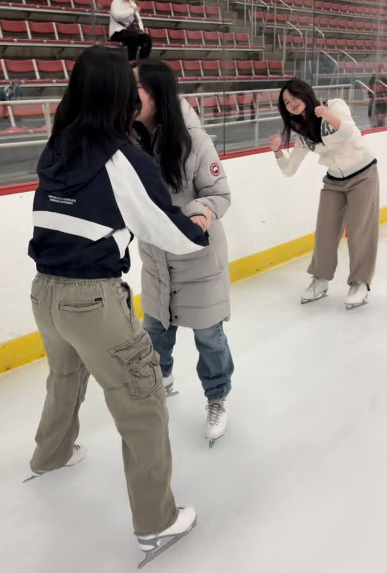 being bad at ice skating | MIT Admissions